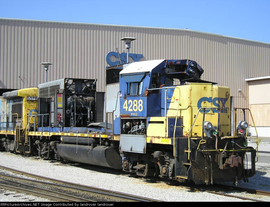 CSX 4288 Out Of Control